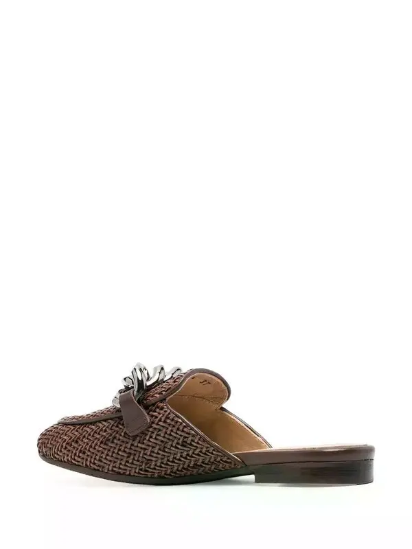 Casadei Chain-detail Slip-on Mules