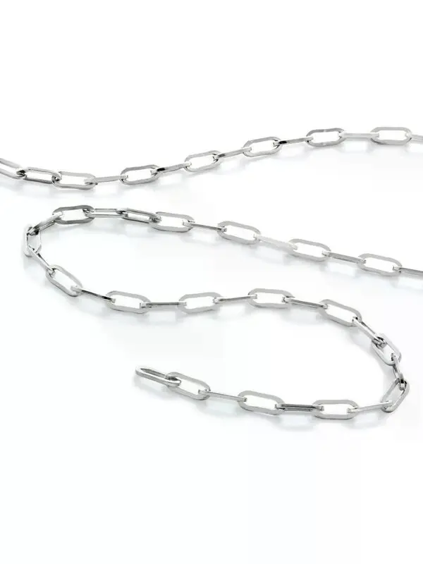Monica Vinader Recycled Sterling Paperclip Chain Necklace