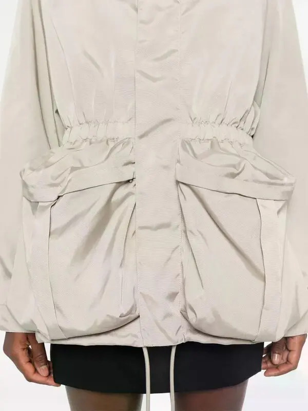 Wardrobe.NYC Drawstring Zip-up Parka
