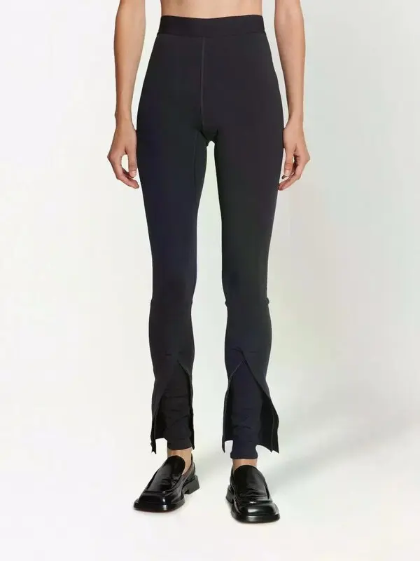 Proenza Schouler Split-cuffs Leggings