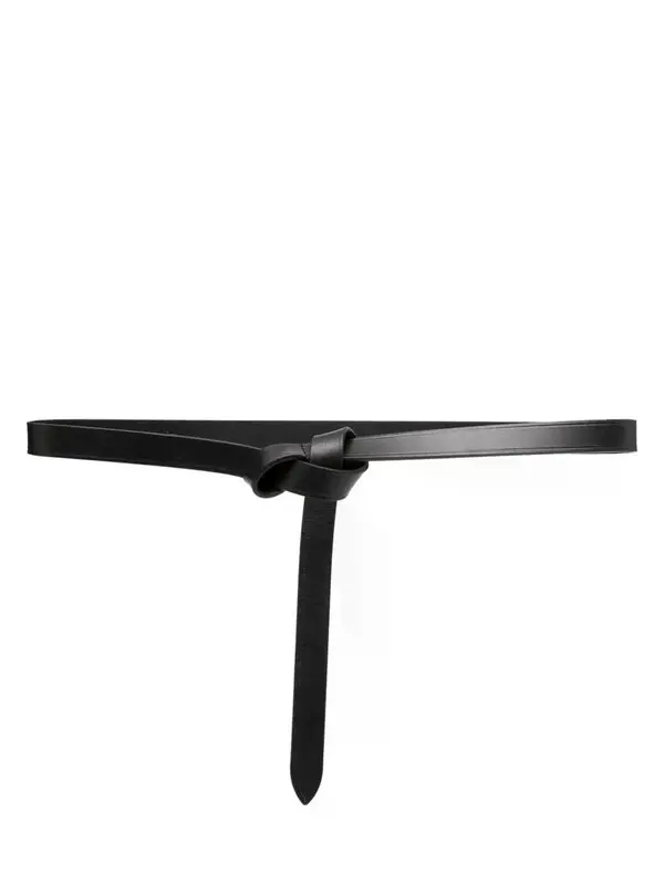 Isabel Marant Étoile Kirka Leather Belt - Black