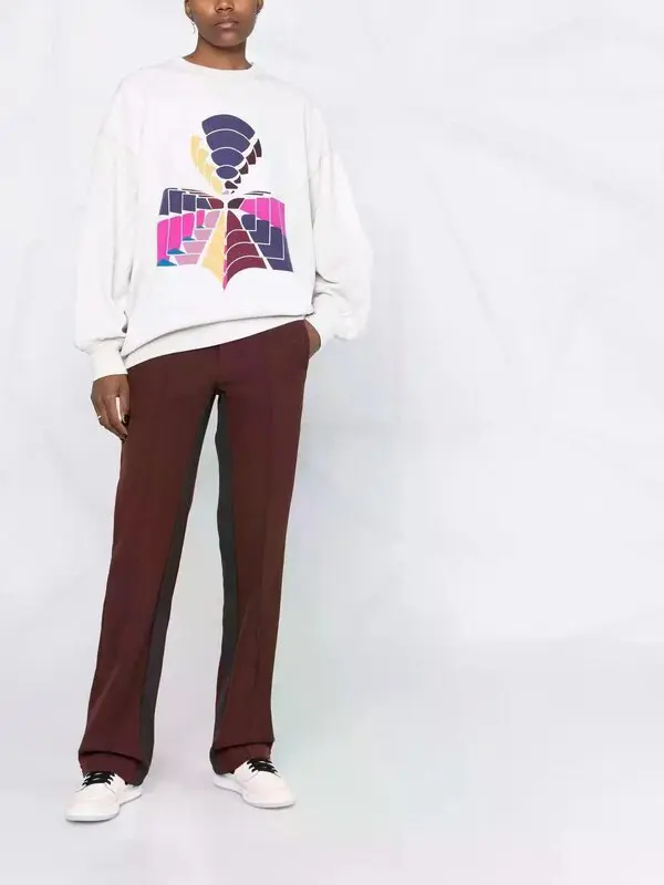MARANT ETOILE Mindy Logo Print Sweatshirt