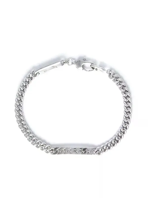 CAPSULE ELEVEN Power Tag Chain Bracelet - Silver
