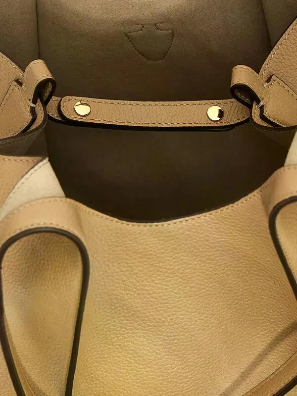 TOD'S T Timeless Tote - Neutrals