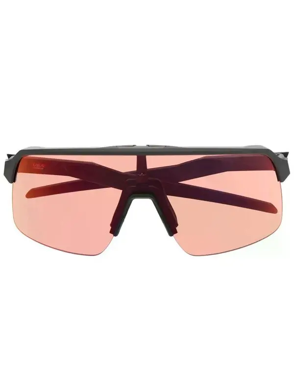 Oakley Logo-plaque Tinted-lens Sunglasses