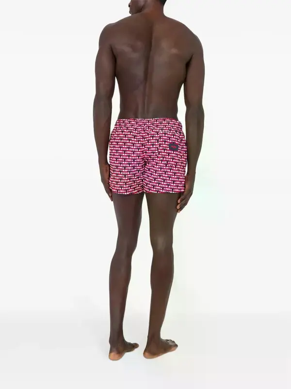 Moschino Patterned Swim Shorts