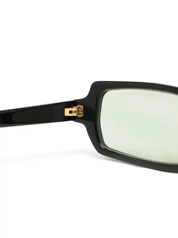 Undercover Rectangle-frame Tinted Sunglasses - Black