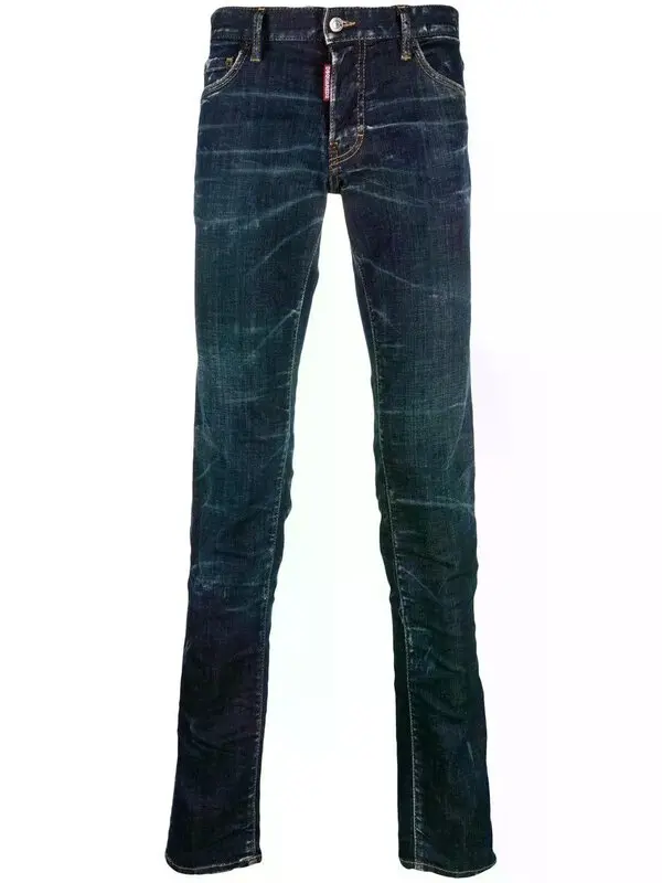 Dsquared2 Logo-patch Skinny-cut Jeans