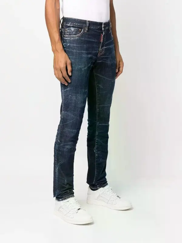 Dsquared2 Logo-patch Skinny-cut Jeans