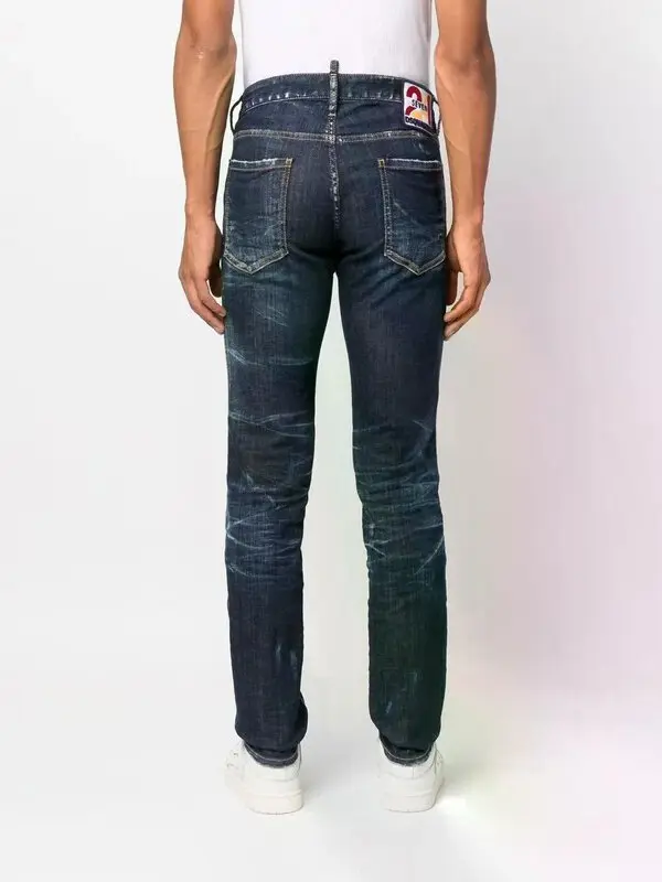 Dsquared2 Logo-patch Skinny-cut Jeans