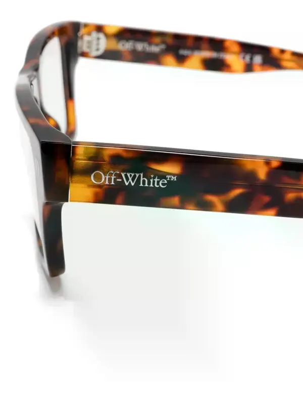 Off-White Style 75 Glasses - Brown