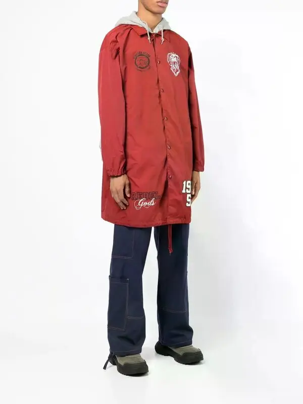 UNDERCOVERISM Logo-print Hooded Coat