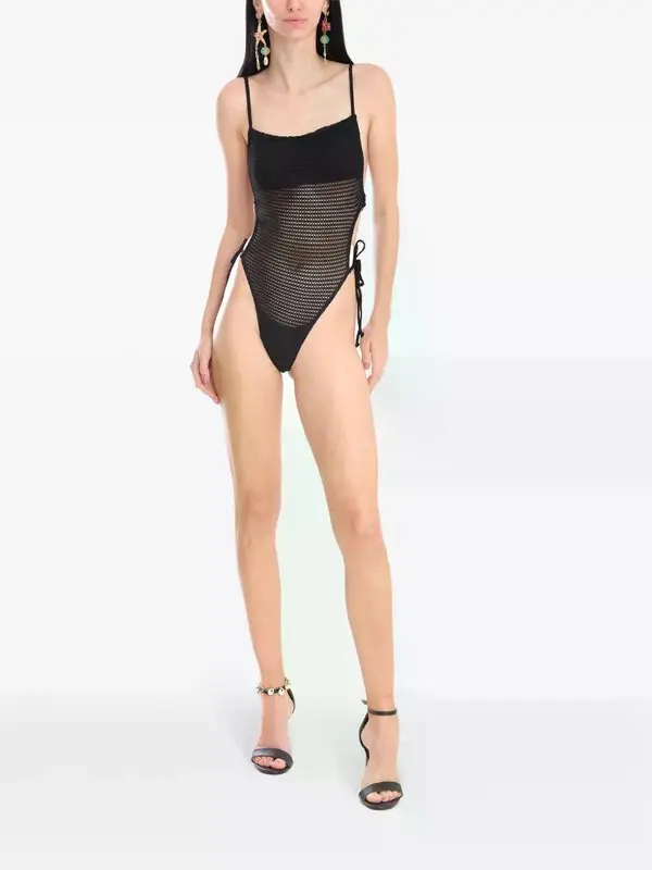 AMIR SLAMA Openwork One-piece Swimsuit