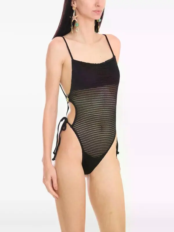 AMIR SLAMA Openwork One-piece Swimsuit