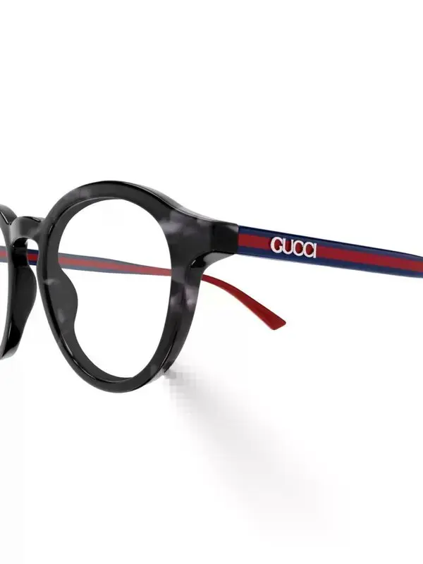 Gucci Round-frame Glasses - Grey