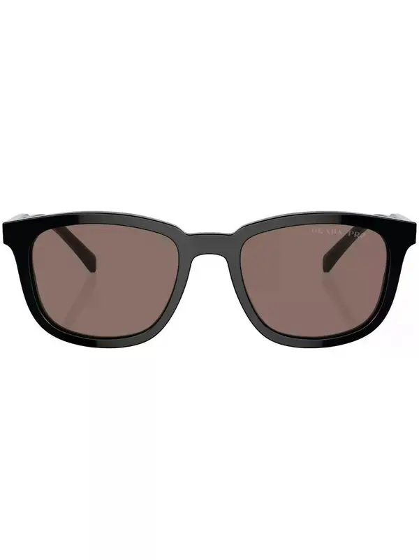 Prada Round Frame Sunglasses - Black