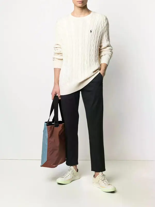 Polo Ralph Lauren Cable Knit Crewneck Sweater