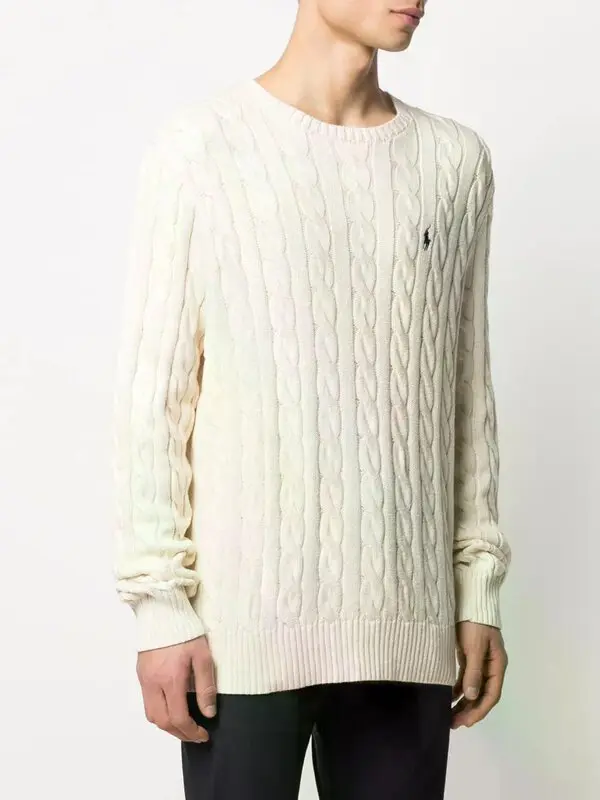 Polo Ralph Lauren Cable Knit Crewneck Sweater