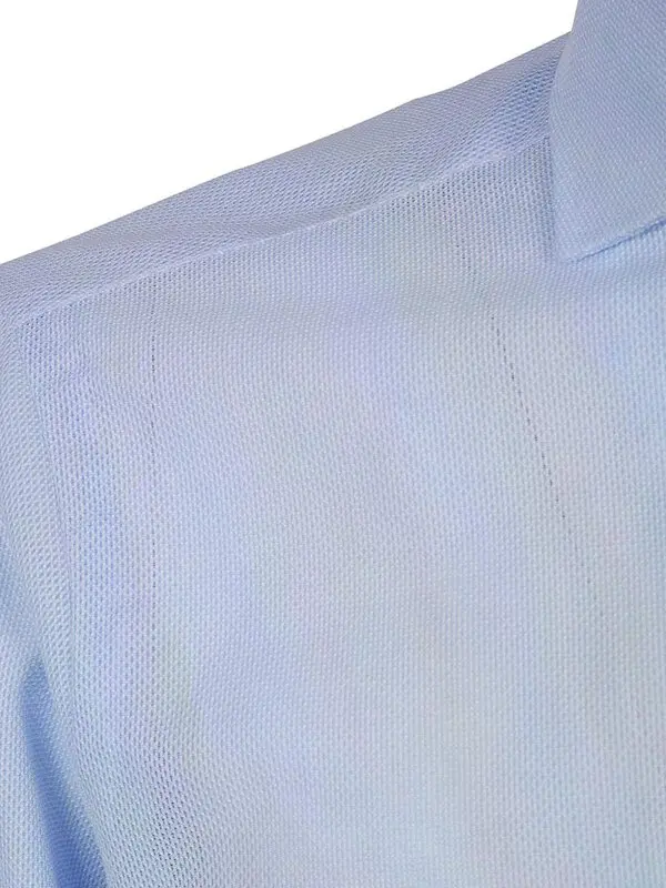 BARBA NAPOLI Cotton Shirt - Blue