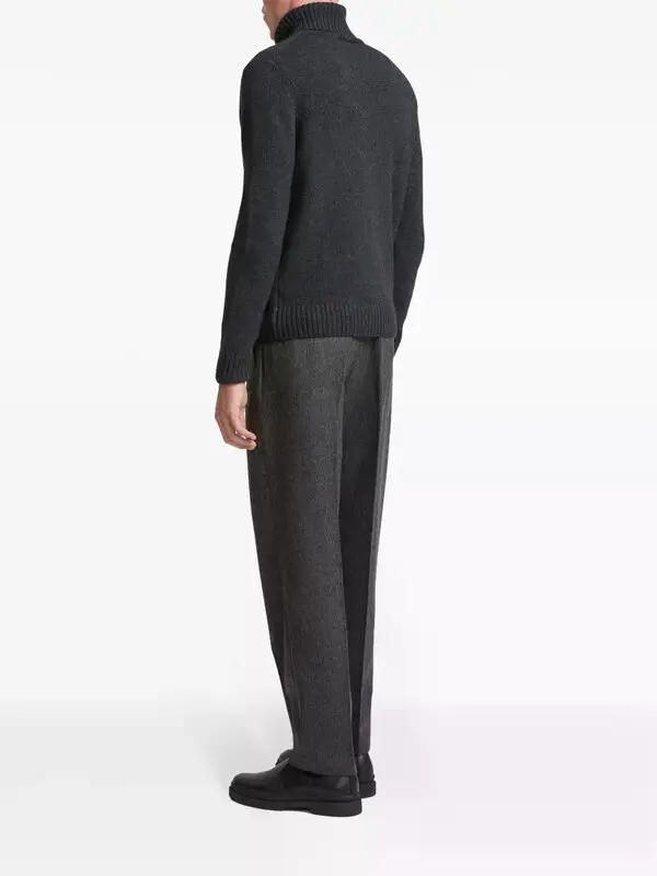 YVES SALOMON Virgin Wool Chinos