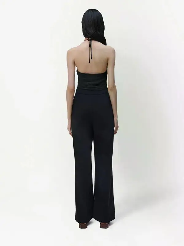 Simkhai Gala Plissé-detail Jumpsuit