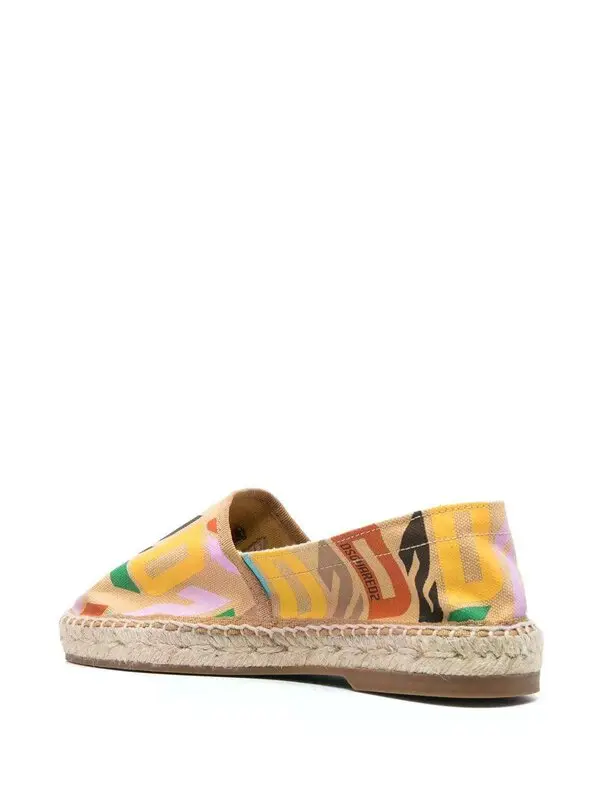 Dsquared2 All-over Logo-print Espadrilles