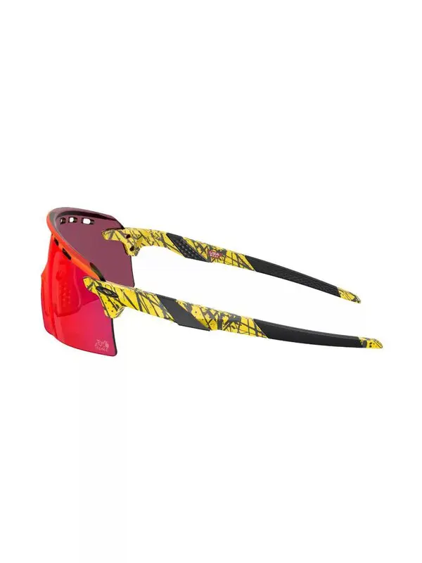 Oakley Tour De France™ Encoder Strike Vented Oversize-frame Sunglasses - Yellow