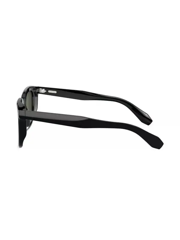 Oliver Spencer N.06 Square-frame Sunglasses - Black