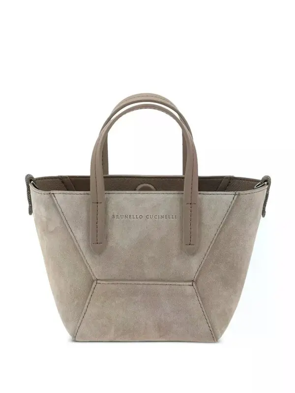 Brunello Cucinelli Duo Tote Bag - Brown