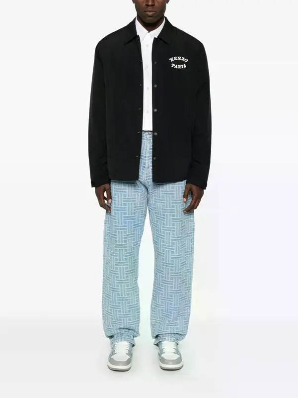 Kenzo Tiger-motif Jacket - Black
