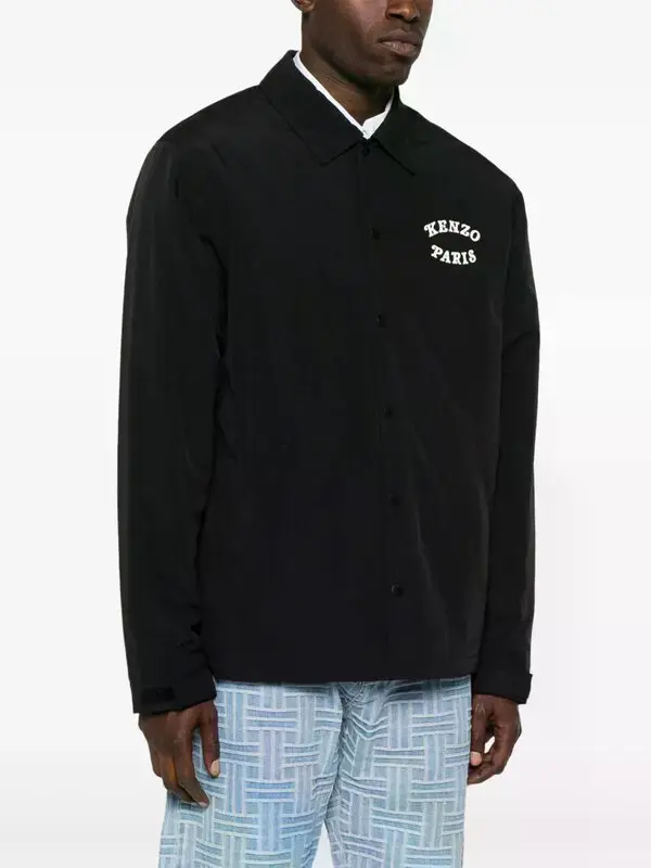 Kenzo Tiger-motif Jacket - Black