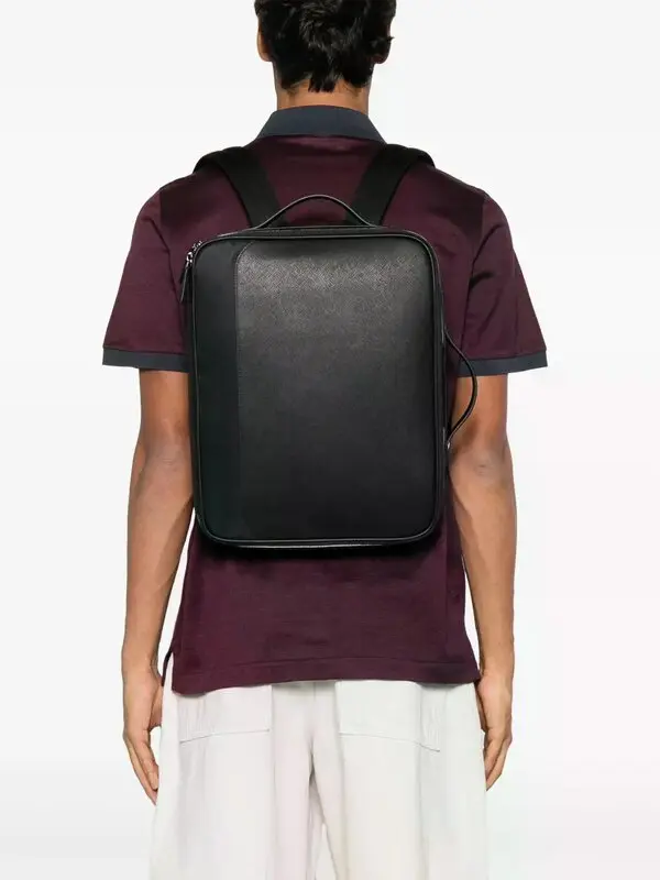 Emporio Armani Logo-embossed Laptop Bag
