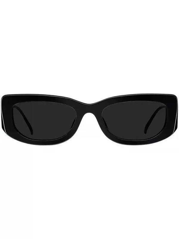 Prada Rectangle-frame Sunglasses - Black