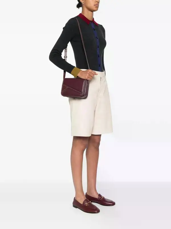 WANDLER Oscar Trunk Crossbody Bag - Red