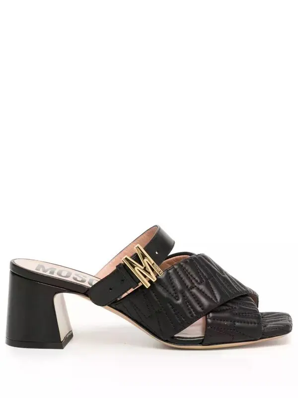 Moschino 60mm Leather Sandals