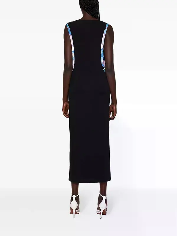 Emilio Pucci Vivara-print Sleeveless Dress