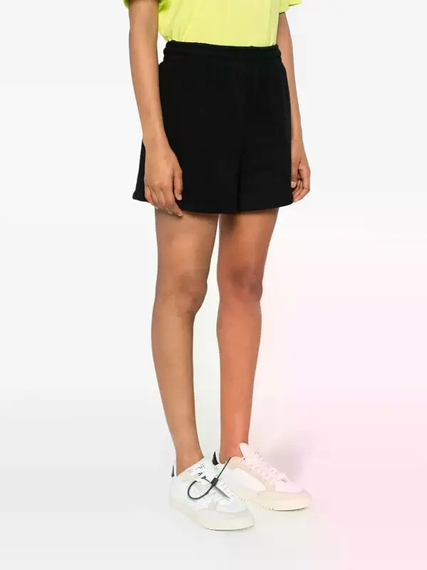 ROTATE BY BIRGER CHRISTENSEN Logo-embroidered Track Shorts