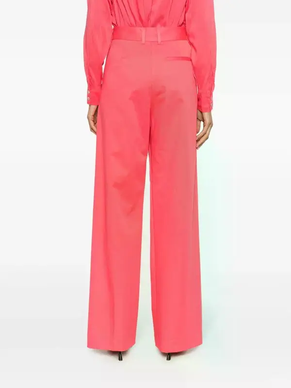FORTE_FORTE Pleated Wide-leg Trousers