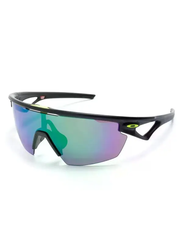 Oakley Sphaera Shield-frame Sunglasses - Black