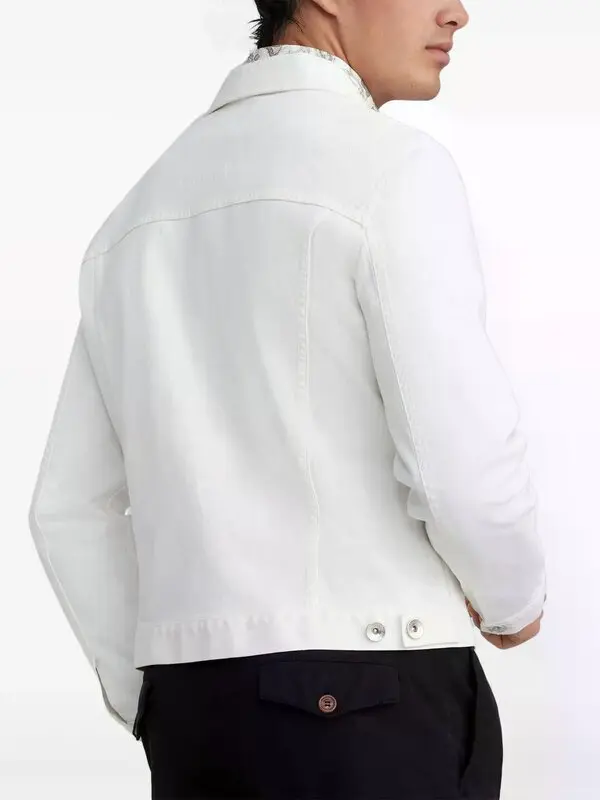Brunello Cucinelli Slim-fit Denim Jacket
