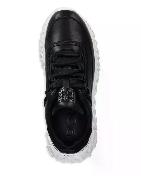Dkny Low-top Embossed Logo Sneakers