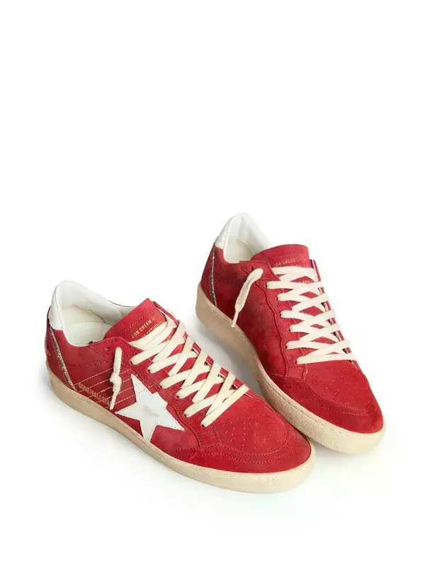 GOLDEN GOOSE Ball Star Sneakers - Red