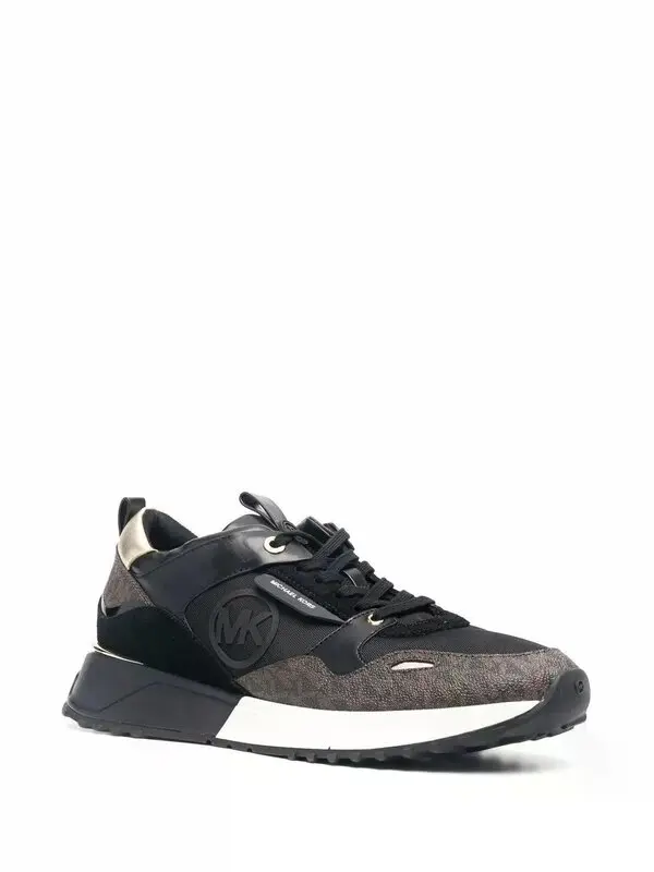 Michael Kors Theo Monogram-print Low-top Sneakers