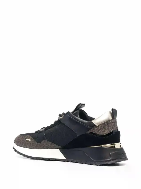 Michael Kors Theo Monogram-print Low-top Sneakers