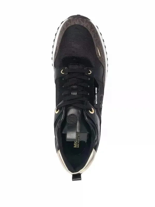Michael Kors Theo Monogram-print Low-top Sneakers