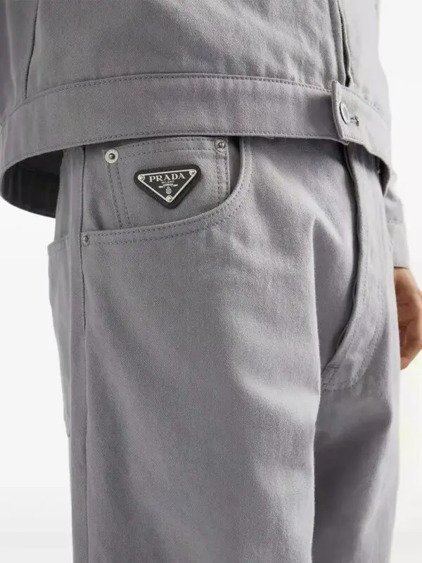 Prada Low-rise Jeans - Grey
