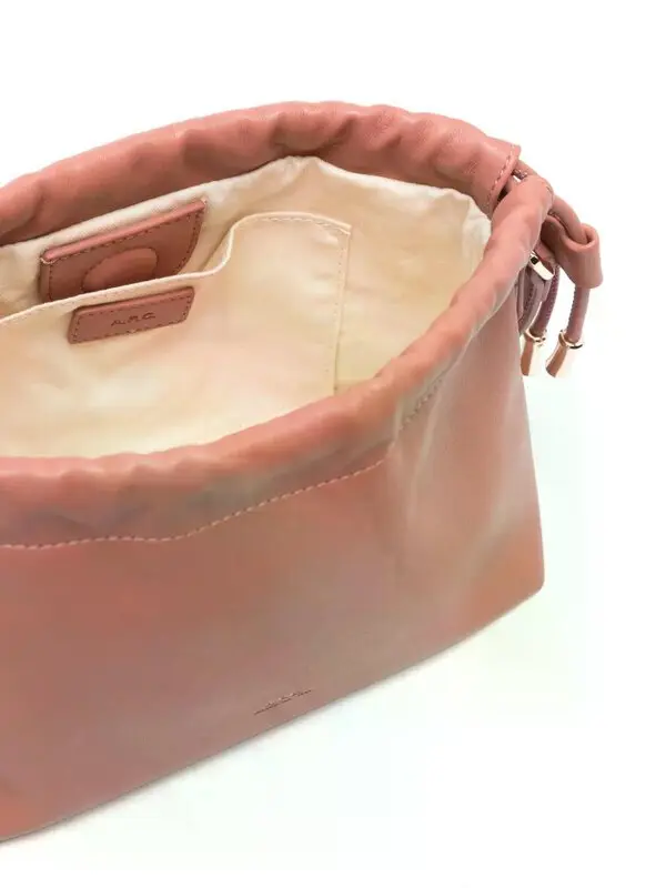 A.p.c. Mini Ninon Logo-detail Shoulder Bag
