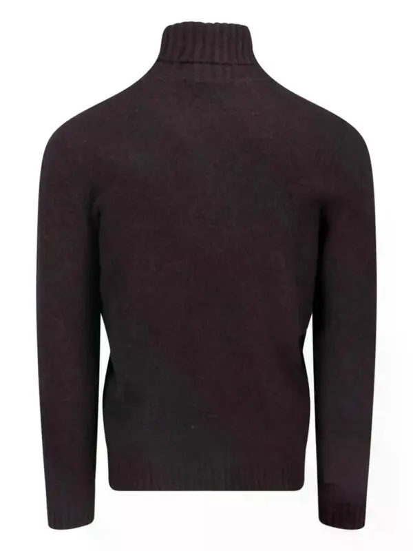 DRUMOHR Wool Roll Neck Sweater - Brown