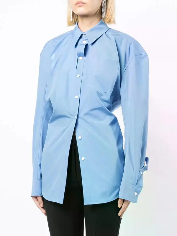 Alexander Wang Ruched Button-up Shirt