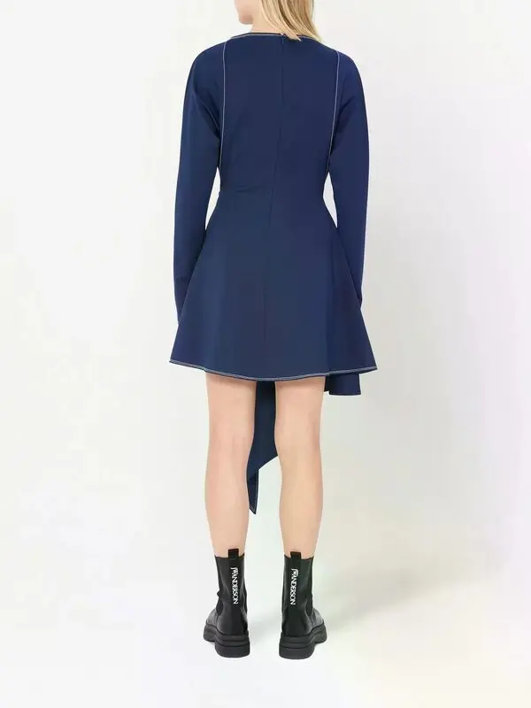 JW Anderson Chain Link-embellished Asymmetric Dress